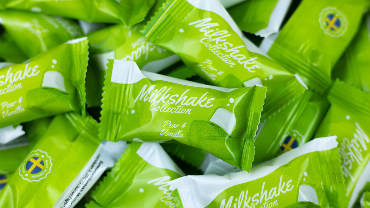 Milkshake Pear & Vanilla – Sweetish Candy- A Swedish Candy Store