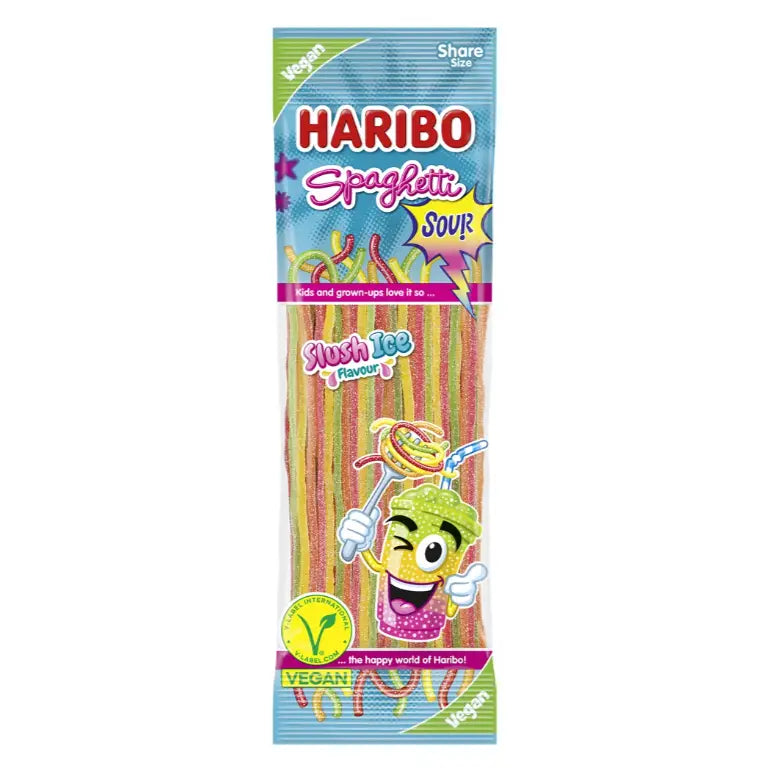 Haribo Spaghetti Slush Ice – Sweetish Candy- A Swedish Candy Store