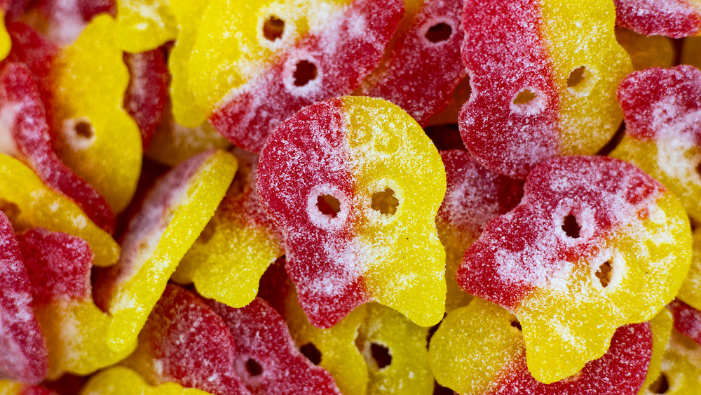 BUBS Giant Fizzy Skulls – Sweetish Candy- A Swedish Candy Store