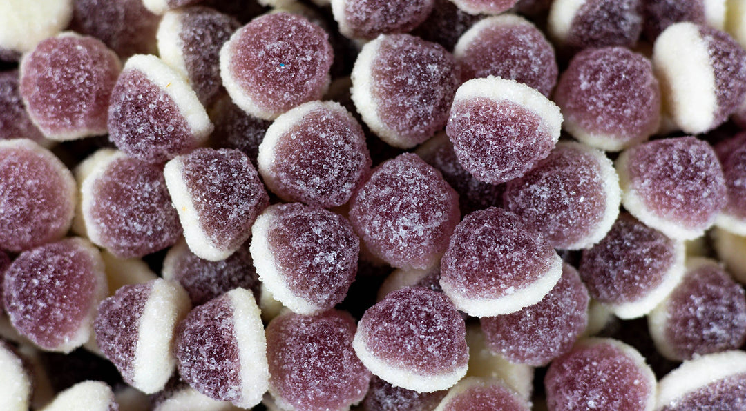 Blackcurrant & Vanilla Drops – Sweetish Candy- A Swedish Candy Store