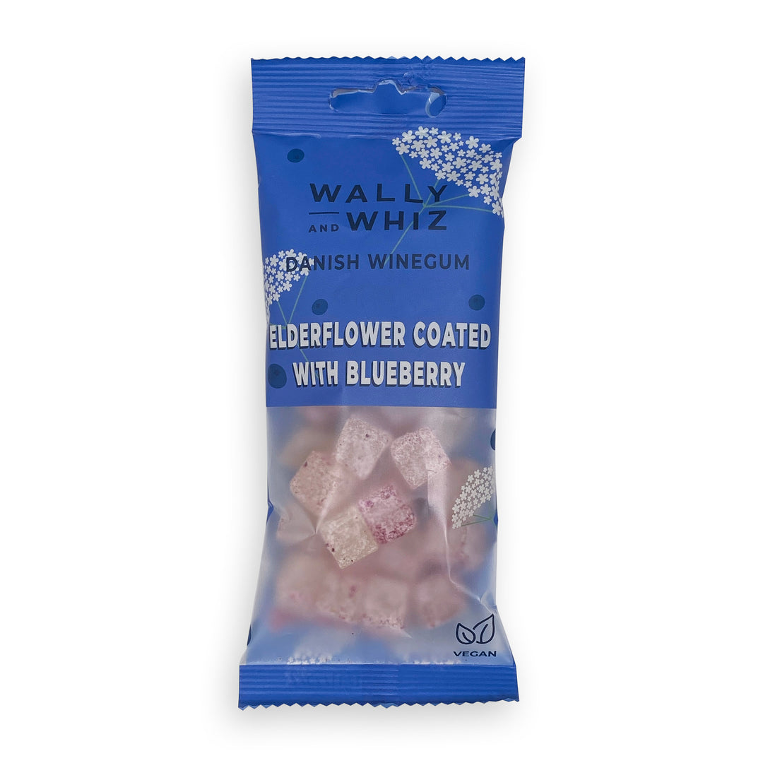 Wally and Whiz: Elderflower with Blueberry 56g – Sweetish Candy- A ...