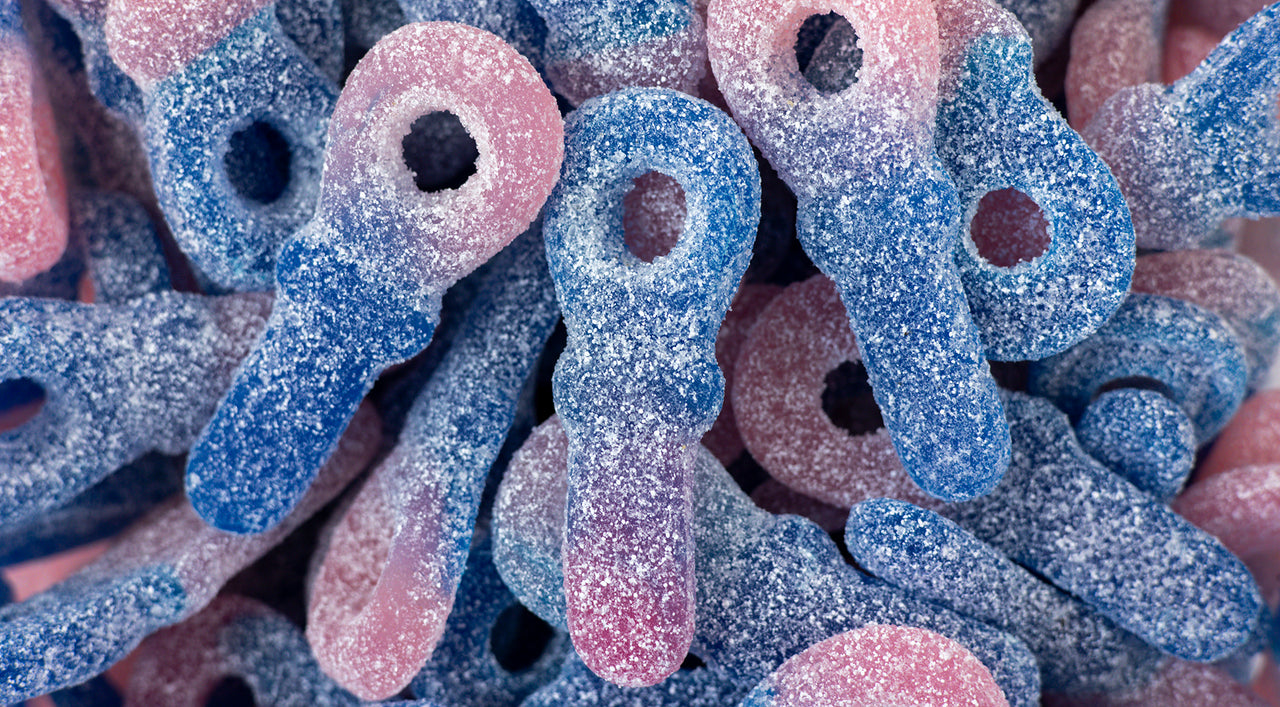 Fizzy Bubblegum Dummies – Sweetish Candy- A Swedish Candy Store