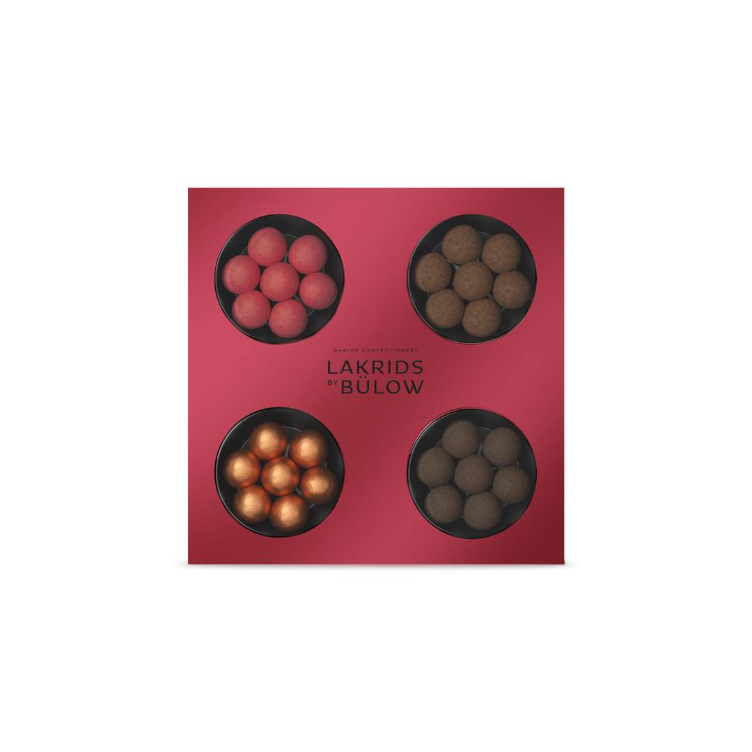 Lakrids by Bulow Small Red Selection Box – Sweetish Candy- A Swedish ...