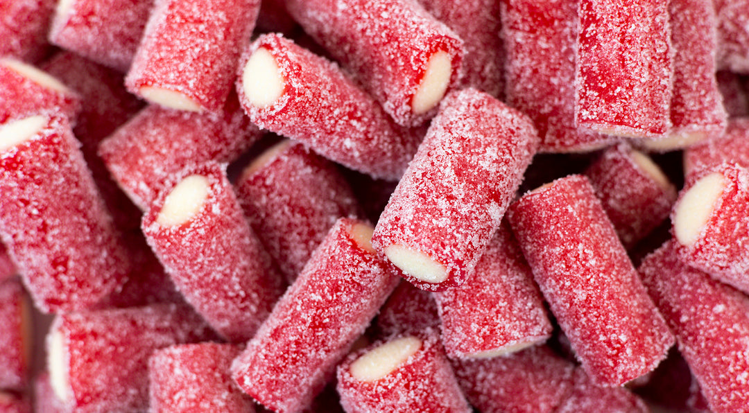 Sour Strawberry Mini Dynamite Sticks – Sweetish Candy- A Swedish Candy ...