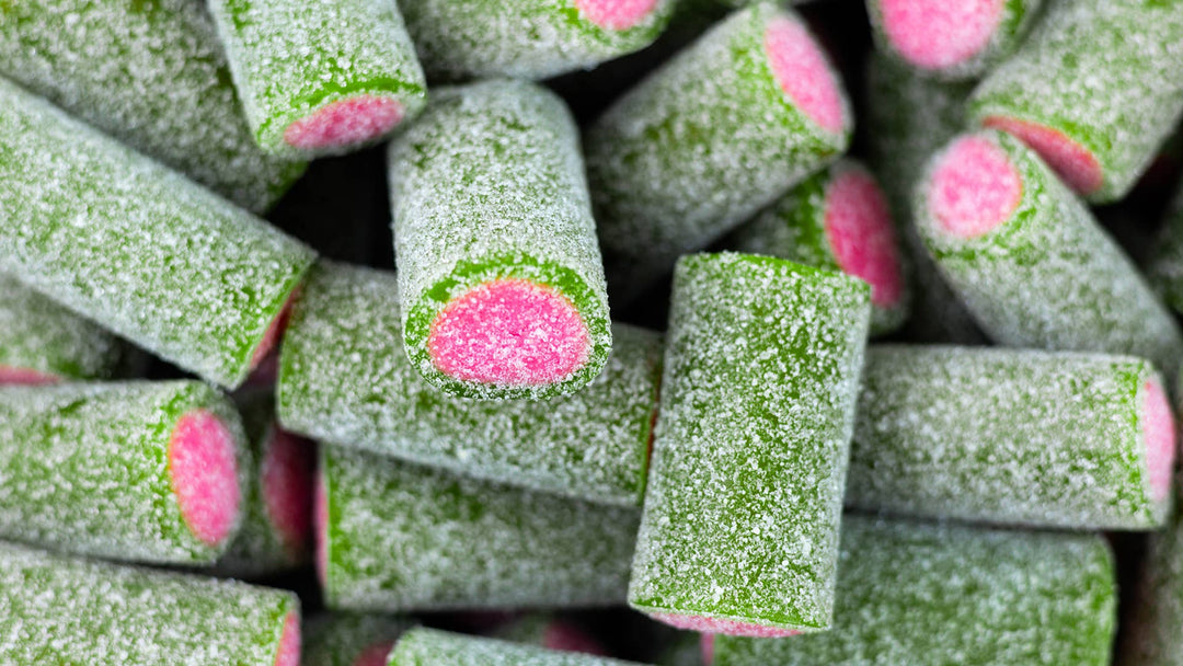 Sour Watermelon Mega Bites – Sweetish Candy- A Swedish Candy Store