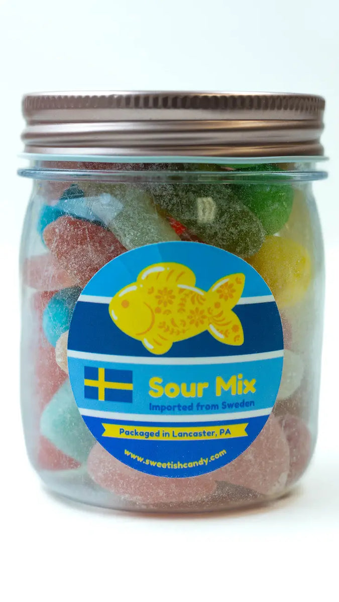 Sweetish Sour Mix- 8oz – Sweetish Candy- A Swedish Candy Store