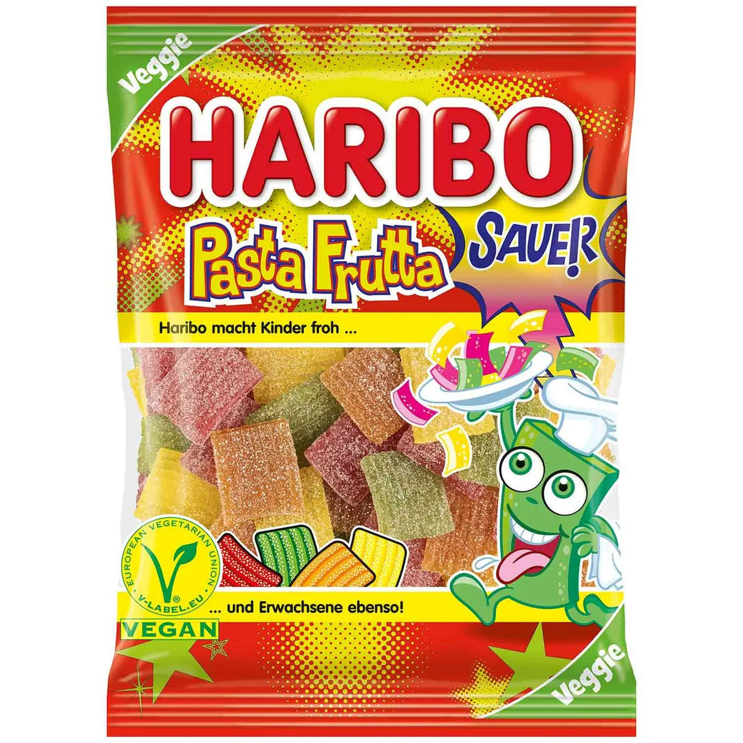 Haribo Pasta Frutta Sauer 85g – Sweetish Candy- A Swedish Candy Store