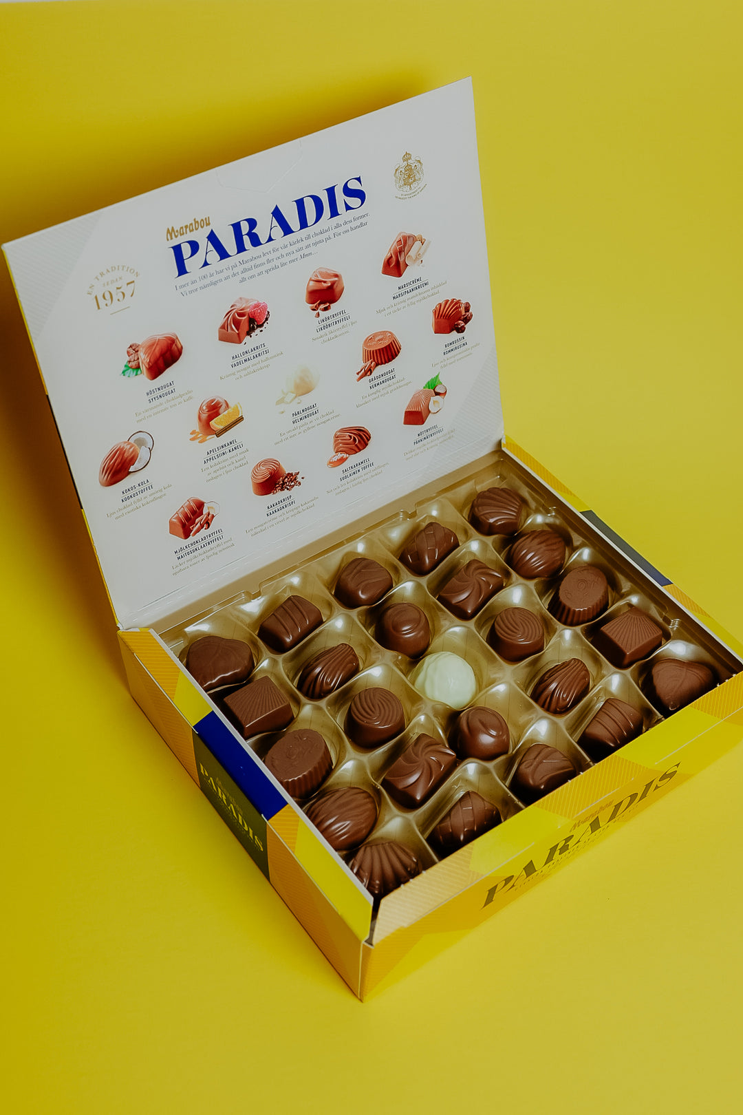 Marabou Paradis Chocolate 500g Box – Sweetish Candy- A Swedish Candy Store