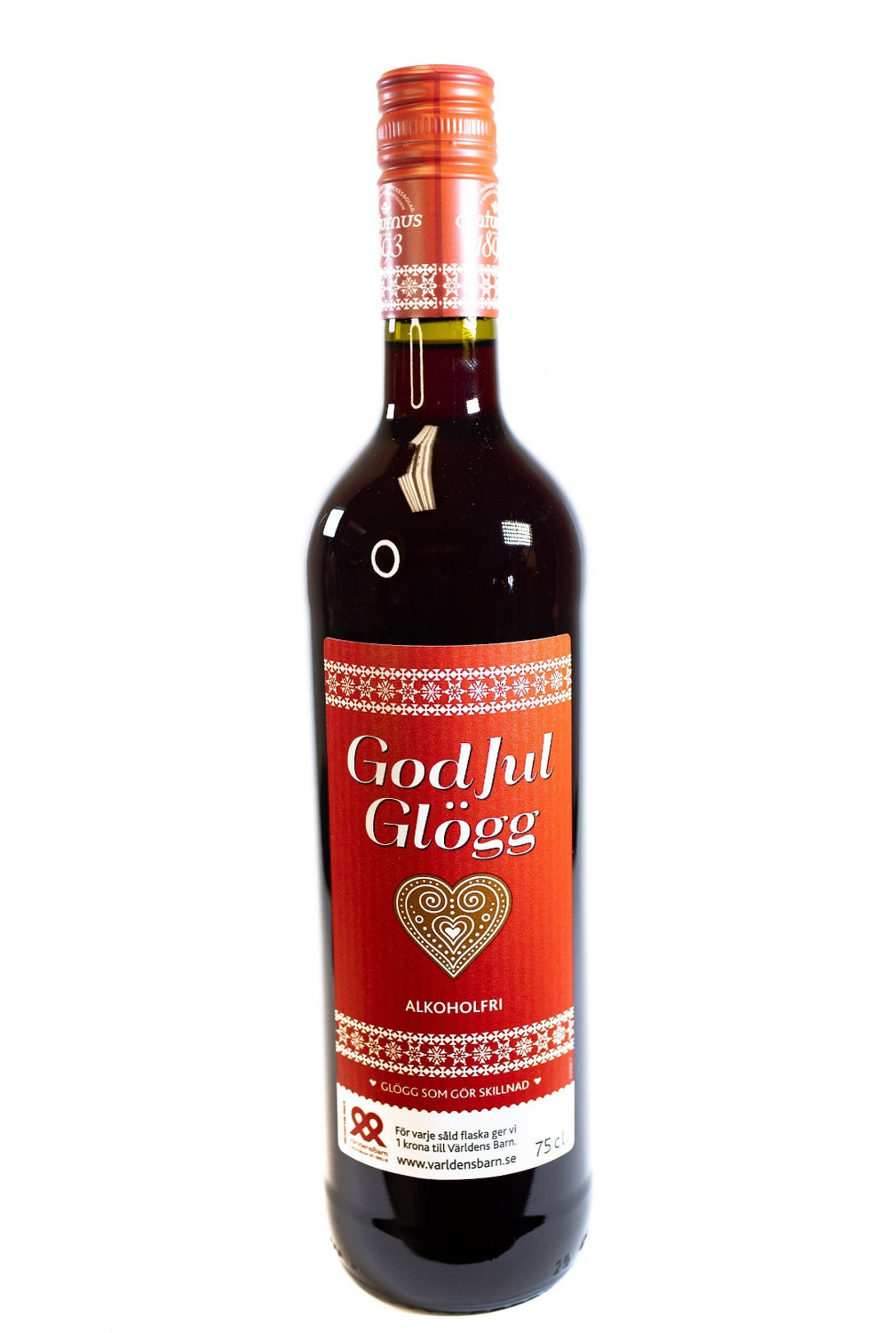 Saturnus God Jul Glogg Bottle 75cl - Sweetish Candy- A Swedish Candy Store