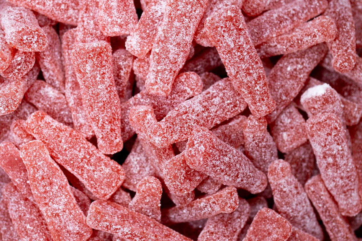 Hallonshots (Raspberry Pucker) - Sweetish Candy- A Swedish Candy Store