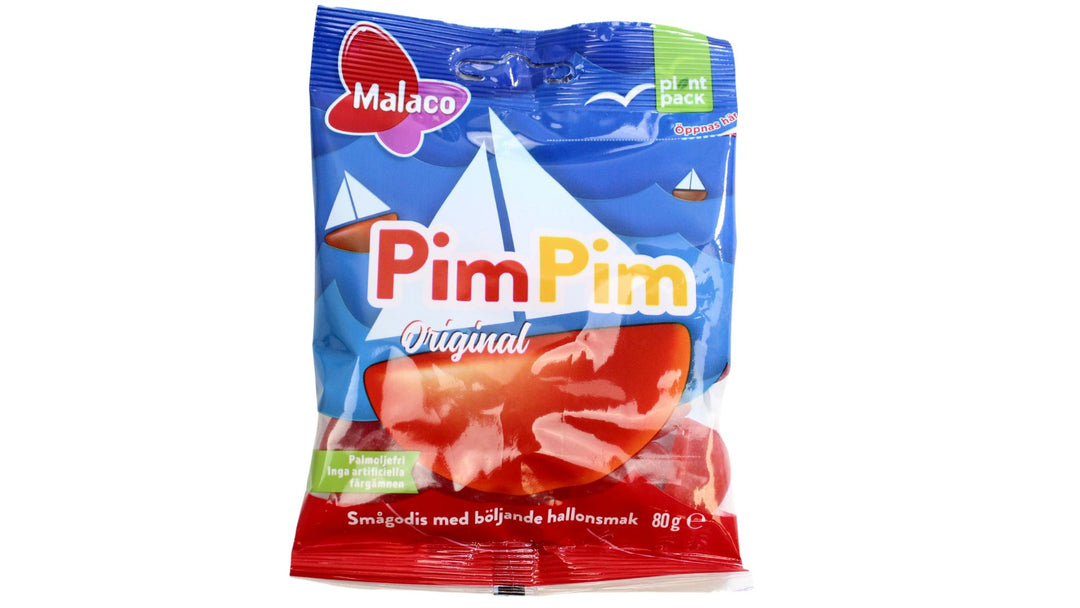 Malaco PimPim Original 95g – Sweetish Candy- A Swedish Candy Store
