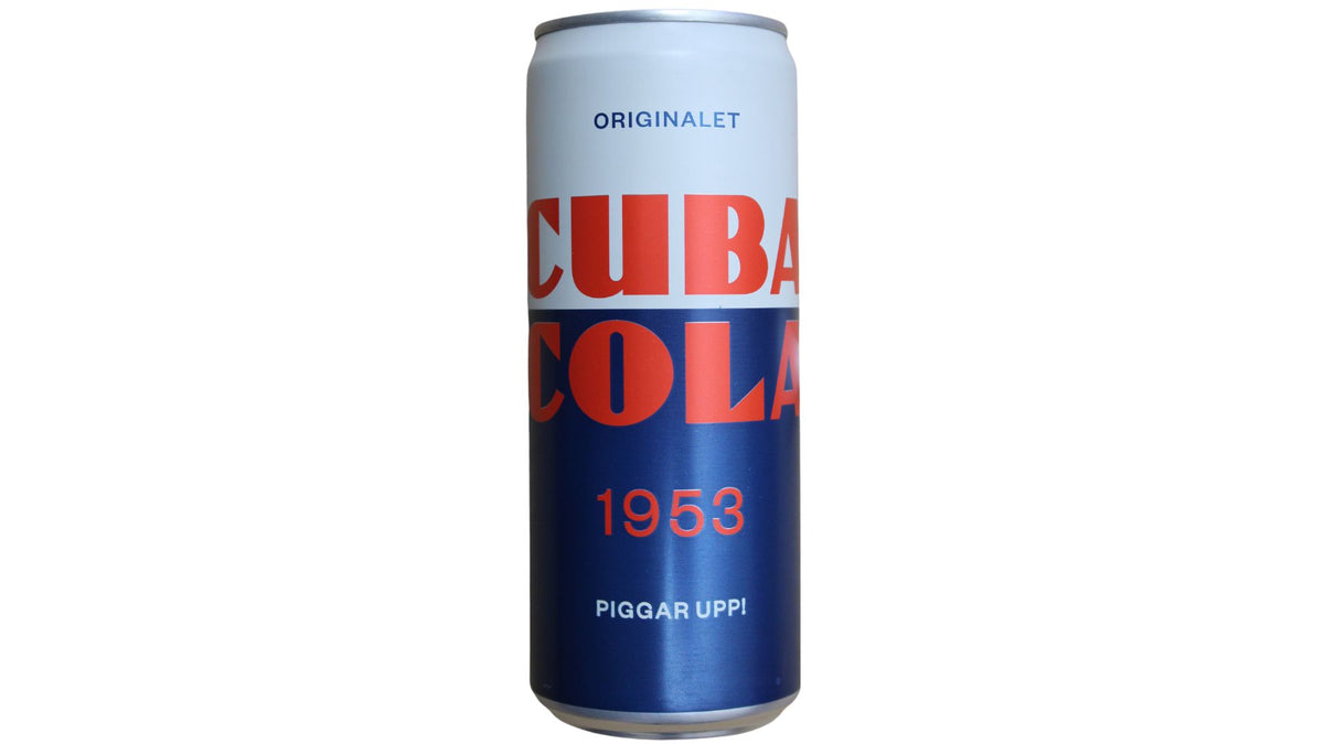 Cuba Cola Sleek Can 33cl – Sweetish Candy- A Swedish Candy Store
