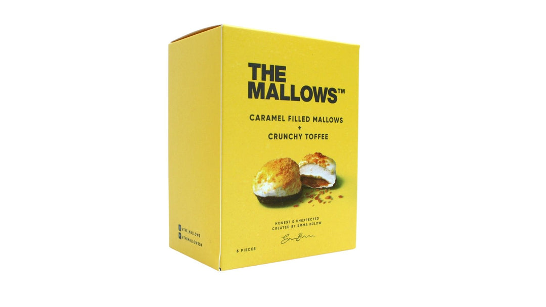 The Mallows: Caramel and Crunchy Toffee 55g Best By: October 7th, 2025 ...